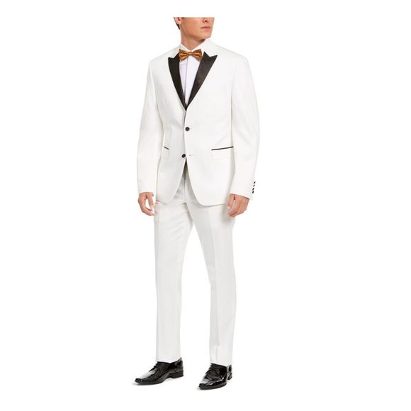 Perry Ellis | Suits & Blazers | Perry Ellis Portfolio Mens White Color ...